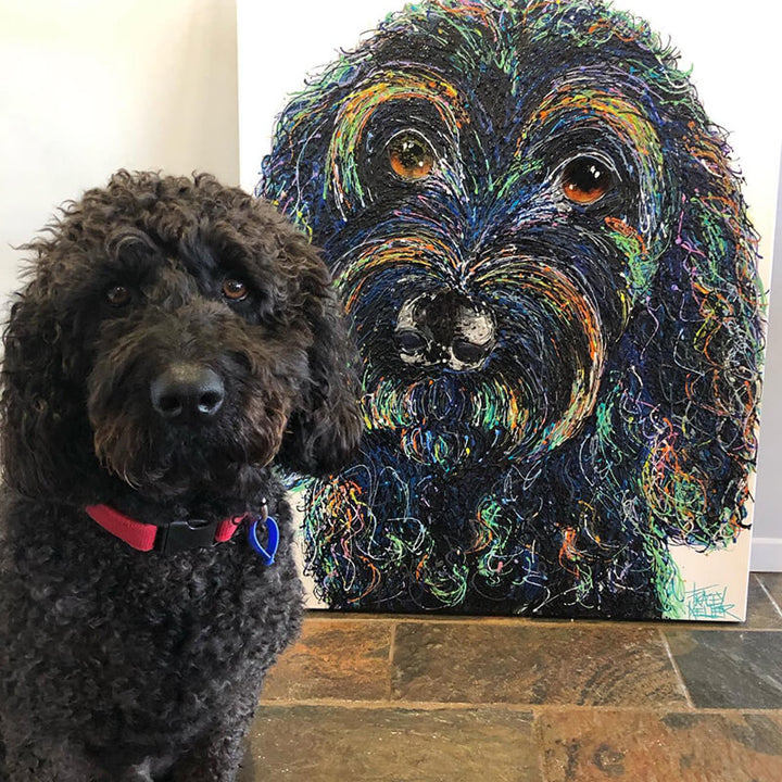 Custom Pet Portraits By Best Pet Portrait Artist in Australia – Tracey ...