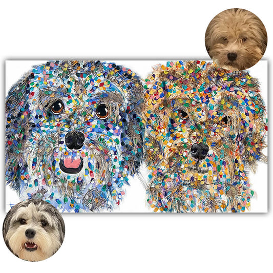 Custom Pet Portraits By Best Pet Portrait Artist in Australia – Tracey ...